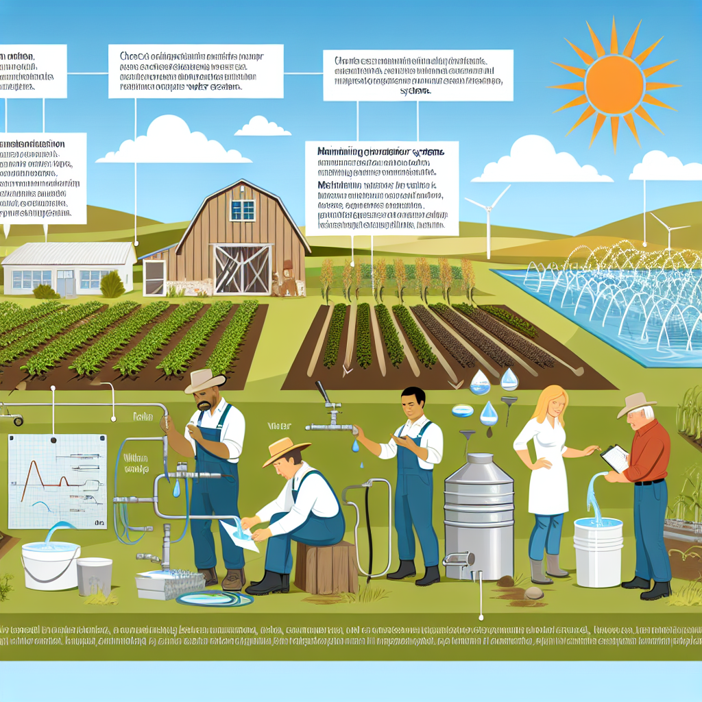 Best Practices for Maintaining Agriculture Water Systems: Guidelines ...